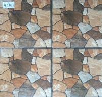China In Latest Design Wear-Resistant Stone-Like Glazed 400x400mm Ceramic Non-Slip Tiles Multicolor Rustic Tile for sale