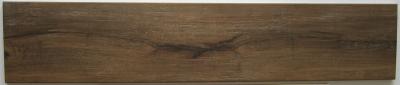 China Dark Brown Color Ceramic Tiles Wood Design / Wood Look Tile Flooring for sale