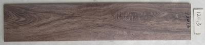 China Trendy Style Ceramic Wood Tile Dark Brown Color With 200 X 1000 Mm Size for sale