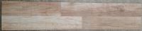 China Light Brown Ceramic Wood Tile Wooden Strip Floor Tiles For House Decoration for sale