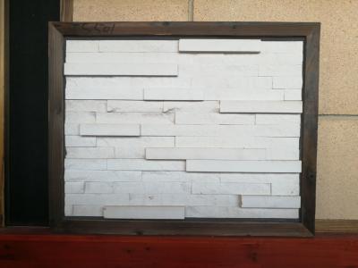 China Travertine Design Artificial Culture Stone Multicolor Cement Faux Rock Composite Synthetic Slate Handmade Fireproof for sale