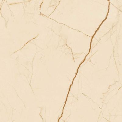 China Concise Pattern Rustic Porcelain Marble Floor Tile Beige Elevate 3D Inkjet / Kitchen Wall Tiles for sale