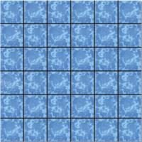China Glossy Or Matt Finish Blue Mosaic Bathroom Tiles / Porcelain Wall Tiles for sale