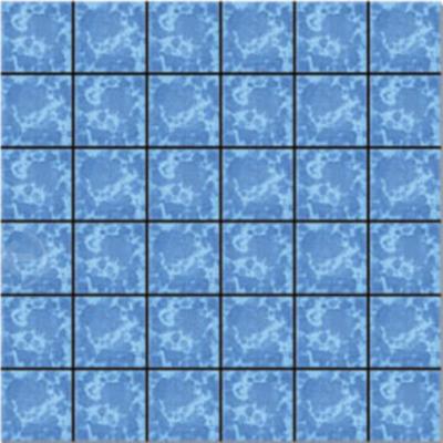 China Glossy Or Matt Finish Blue Mosaic Bathroom Tiles / Porcelain Wall Tiles for sale