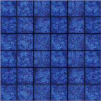 China Decorative Commercial Blue Mosaic Bathroom Tiles OEM AAA Grade for sale