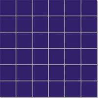China Multi Function 48 × 48mm Porcelain Mosaic Tile For Project Purple And Black for sale