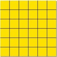China Multi Function 48 × 48mm Porcelain Mosaic Tile For Project Purple And Black for sale