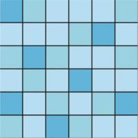 China Durable Ceramic Mosaic Tile Firebrick Mixed Color / Mosaic Wall Tiles for sale
