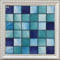 China Pure Multi Color Ceramic Mosaic Tile Modern Design For Hotel Sports Center for sale