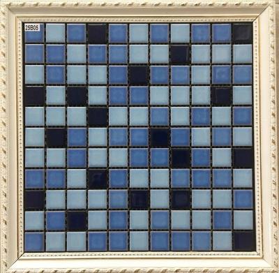 China Classic Design Ceramic Mosaic Tile 25 X 25 Mm For Swimming Mosaic Pool for sale