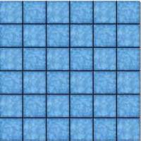 China Durable Ceramic Mosaic Tile / Blue Mosaic Bathroom Tiles 48”X 48” Mm Chip Size for sale
