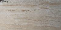China Neutral Tone Shiny Ceramic Tile Beige With Reveal Imaging Technology for sale
