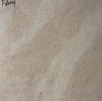China Beige Brown Mixed Color Ceramic Tile Flooring 60 × 60CM Wear - Resistant for sale