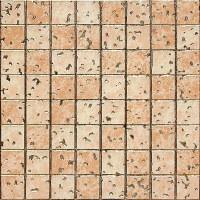 China Gold Crystal Glass Tile 30 X 30 Cm For Living Room Decoration / Kitchen Backsplash for sale