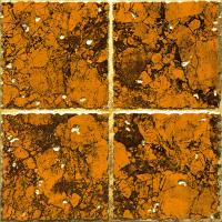 China Gold Crystal Glass Tile 30 X 30 Cm For Living Room Decoration / Kitchen Backsplash for sale