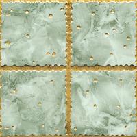 China Gold Crystal Glass Tile 30 X 30 Cm For Living Room Decoration / Kitchen Backsplash for sale