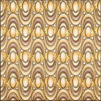 China Gold Glazed Decorative Cristal Ceramic Tiles 300 X 300 Mm For Entryway Floors for sale