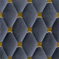 China Kitchen Crystal Glass Mosaic Tiles 30 X 30 cm Metal Glazed / Interior Wall Tiles for sale