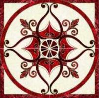 China 600 x 600mm Carpet Crystal Glass Tile Elevate Style Eco – Friendly Durable for sale