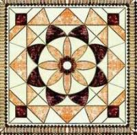 China 600 x 600mm Carpet Crystal Glass Tile Elevate Style Eco – Friendly Durable for sale