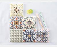 China Bread - Look Durable Subway Wall Tile 152x152 Mm With Glossy Surface for sale