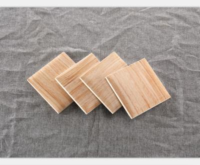 China Durable Glazed Subway Wall Tile Full Polished 152x152mm For Interior Decoration for sale