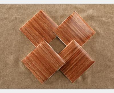 China 152x152mm Brown Subway wall Tile For Kitchen Wall Bathroom Background for sale
