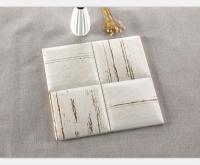 China Luxury Style White Porcelain Subway Tile For Bathroom And Kitchen Decoration for sale