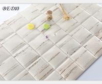 China Luxury Style White Porcelain Subway Tile For Bathroom And Kitchen Decoration for sale