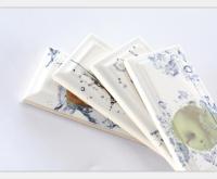 China Pure Whiteness Subway Bread Wall Tiles , 75 x 152 Mm Interior Tiles for sale