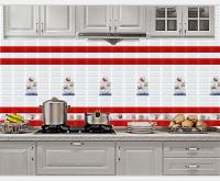 China Pure Whiteness Subway Bread Wall Tiles , 75 x 152 Mm Interior Tiles for sale