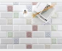 China Bread Subway Wall Tile 75x152 Mm Mixed Color , Hand Painted Wall Tiles Water Proof for sale