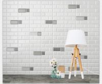 China 100x300 Mm Gray Ceramic Tile Natural Style , Decorative Subway Tile Customer Design Available for sale