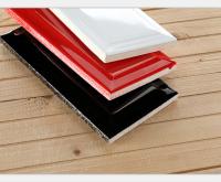 China Ceramic Rustic Red Subway Exterior Wall Tiles Wear - Resistant For Outdoor for sale