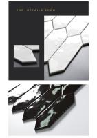 China Homogeneous Black And White Mosaic Wall Tile / Kitchen Subway Tile for sale