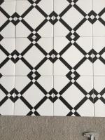 China 20*20cm Decorative Ceramic glazed Tile 8.5mm Intdoor For Walls / Floor for sale