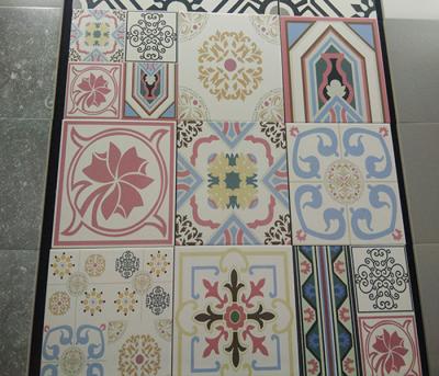 China Decorative Polished Glazed Interior Tiles / Porcelain Wall Tiles for sale
