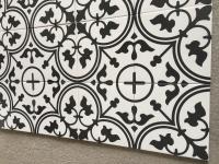 China Non Slip Surface Art Patterned Decorative Ceramic Tile / Bathroom Wall Tiles for sale