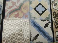 China Custom Size Art Decorative Ceramic Tile With Patterms For Shopping Mall for sale