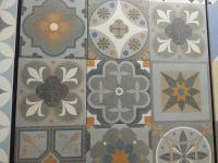China Custom Size Art Decorative Ceramic Tile With Patterms For Shopping Mall for sale