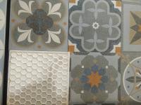 China Custom Size Art Decorative Ceramic Tile With Patterms For Shopping Mall for sale