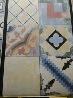 China Custom Size Art Decorative Ceramic Tile With Patterms For Shopping Mall for sale