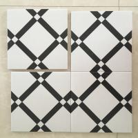 China 20*20cm Decorative Ceramic glazed Tile 8.5mm Intdoor For Walls / Floor for sale