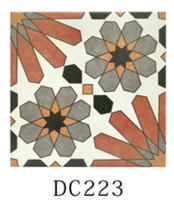 China 200*200 mm Decorative Glazed Ceramic Tile / Living Room Floor Tiles for sale