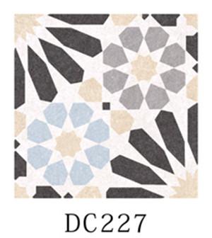 China Multicolor Decorative Ceramic Floor Tile 8.5mm Thinckness With Difference Pattern for sale