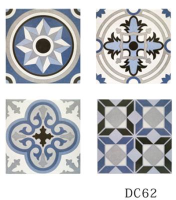 China Indoor Decorative Ceramic Bathroom Floor Tile Anti Bacterial Wear Resistant for sale