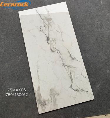 China Grain Pattern Polished Marble Tiles Interior Floor Decoration For Living Room for sale
