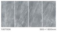 China Gray Color Full Body Polished Marble Tiles Low Water Absorption 900*1800 mm Size for sale