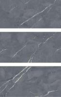China Full Body Grey Polished Marble Tiles 10mm Thickness Wear - Resistant For Living Room for sale
