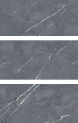 China Full Body Grey Polished Marble Tiles 10mm Thickness Wear - Resistant For Living Room for sale